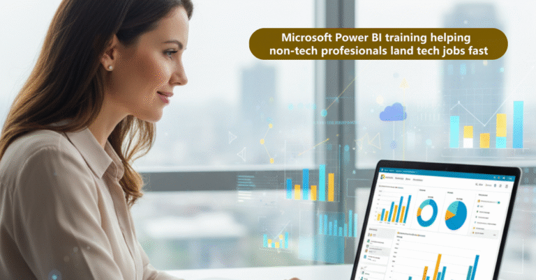 Microsoft Power BI Training – Helping Non-Techies Land Tech Jobs Fast